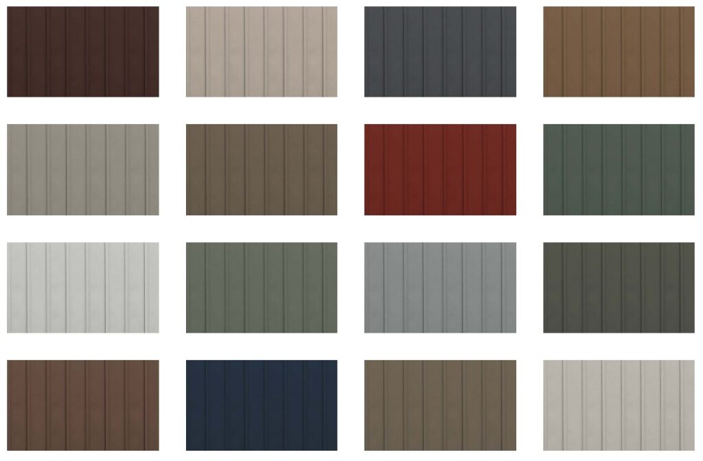 Exterior Metal Siding Colors Wyoming & Colorado | ABC Seamless